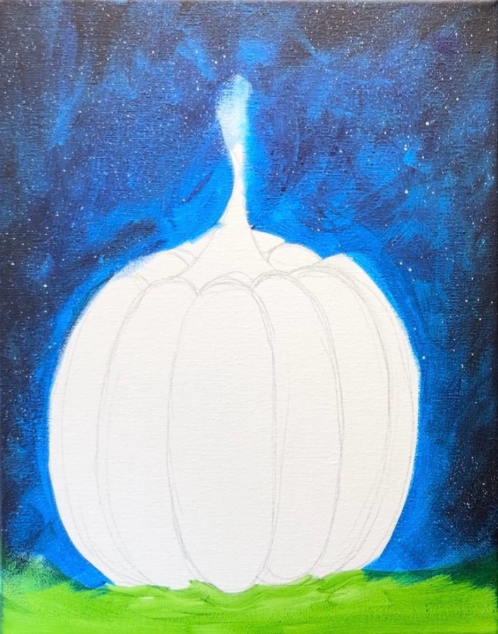 "The Great Pumpkin" - Acrylic Painting Tutorial - Tracie Kiernan - Step ...