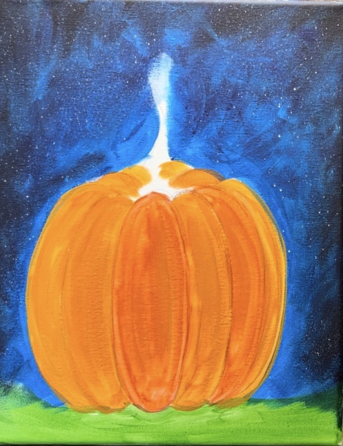 "The Great Pumpkin" - Acrylic Painting Tutorial - Tracie Kiernan - Step ...