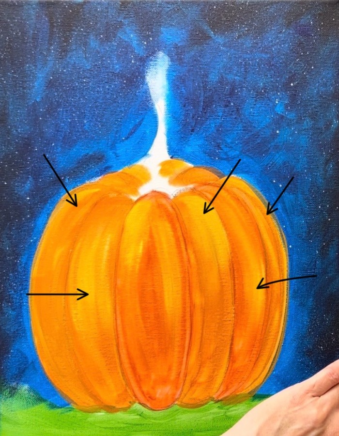 "The Great Pumpkin" - Acrylic Painting Tutorial - Tracie Kiernan - Step ...