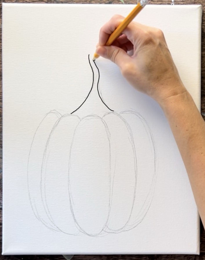 "The Great Pumpkin" - Acrylic Painting Tutorial - Tracie Kiernan - Step ...