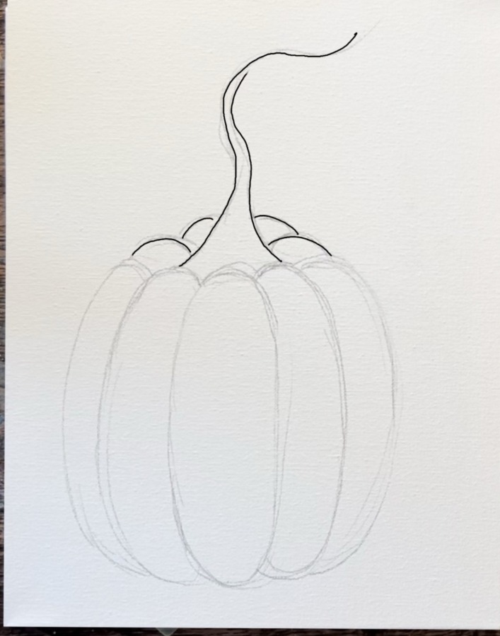 "The Great Pumpkin" - Acrylic Painting Tutorial - Tracie Kiernan - Step ...
