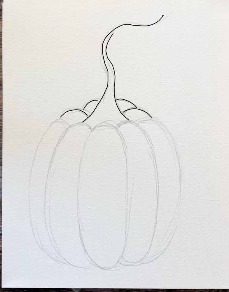 "The Great Pumpkin" - Acrylic Painting Tutorial - Tracie Kiernan - Step ...