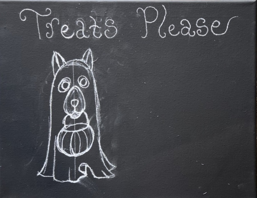 Halloween Dogs - Acrylic Painting Tutorial - Tracie Kiernan - Step By ...