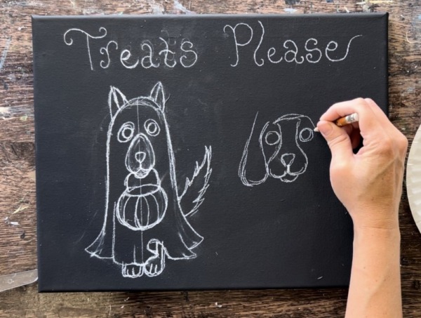 Halloween Dogs - Acrylic Painting Tutorial - Tracie Kiernan - Step By ...