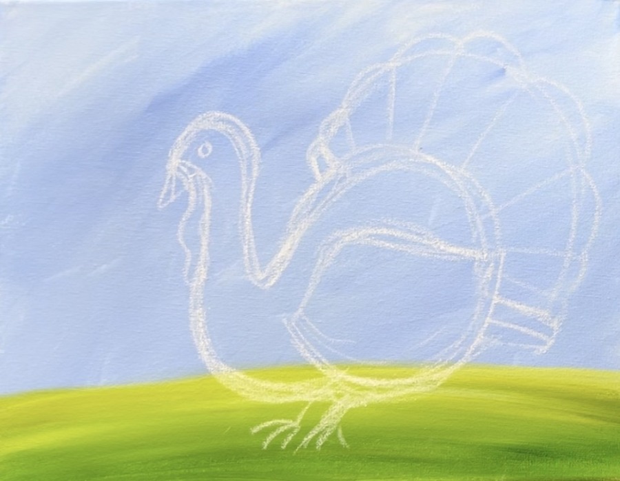 "Turkey" - Acrylic Painting Tutorial - Tracie Kiernan - Step By Step ...