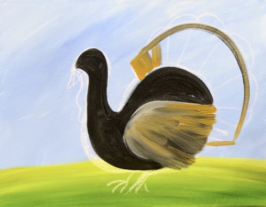 "Turkey" - Acrylic Painting Tutorial - Tracie Kiernan - Step By Step ...
