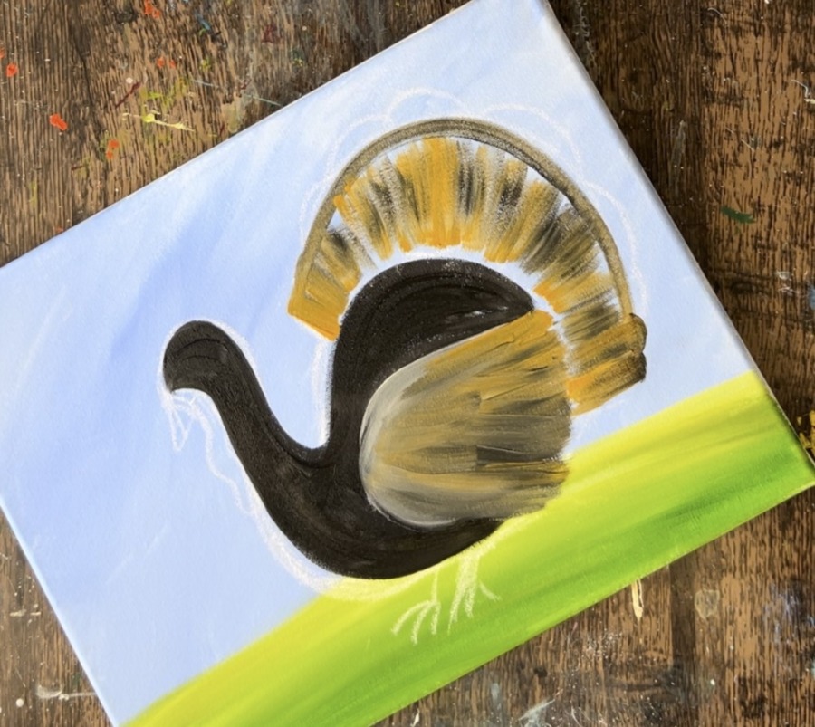 "Turkey" - Acrylic Painting Tutorial - Tracie Kiernan - Step By Step ...