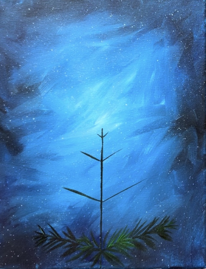 Christmas Tree Angel - Acrylic Painting Tutorial - Tracie Kiernan ...