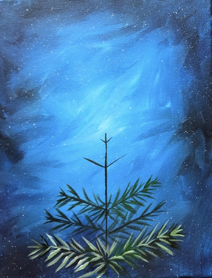 Christmas Tree Angel - Acrylic Painting Tutorial - Tracie Kiernan ...