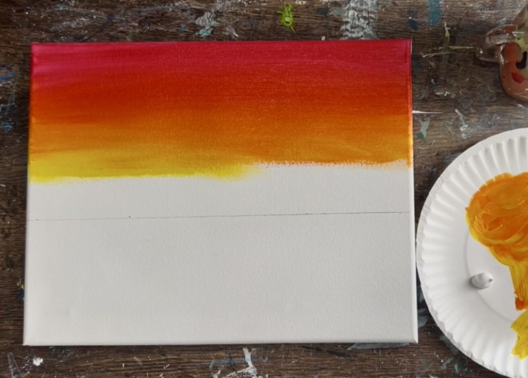 Sunset Surf Bug - Acrylic Tutorial - Tracie Kiernan - Step By Step Painting