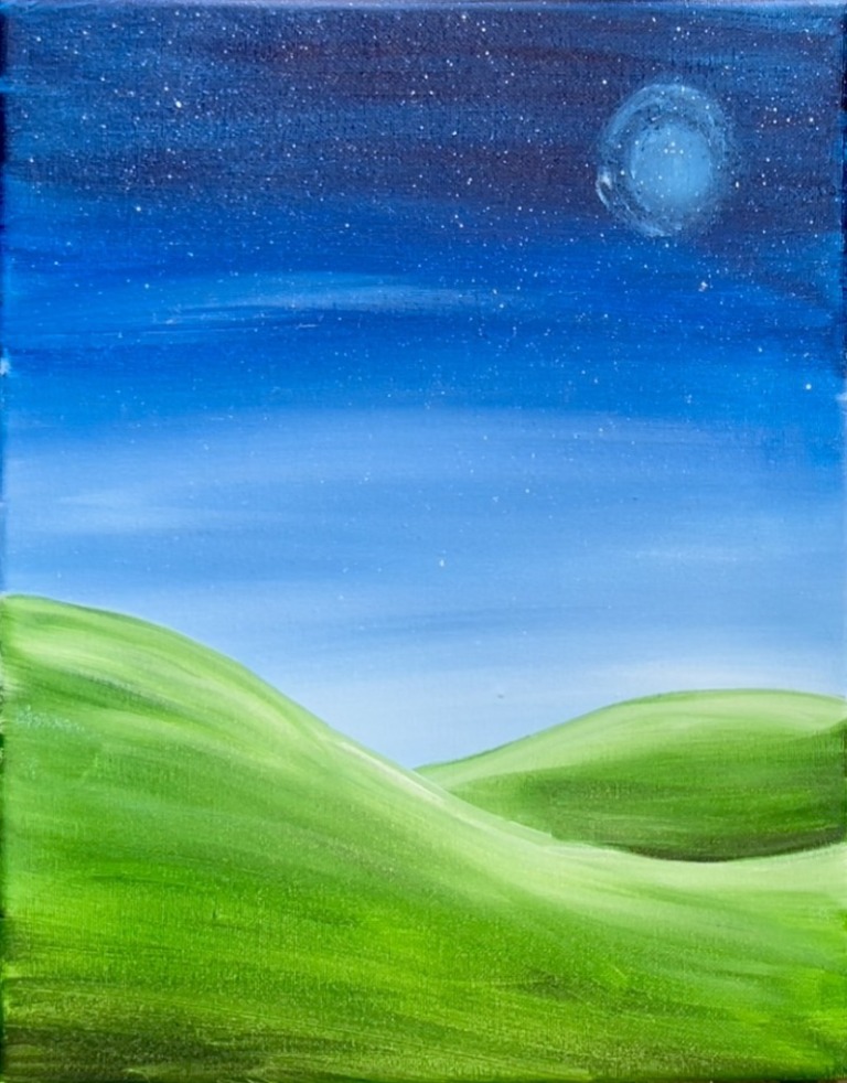 Firefly Meadow - Acrylic Painting Tutorial - Tracie Kiernan - Step By ...