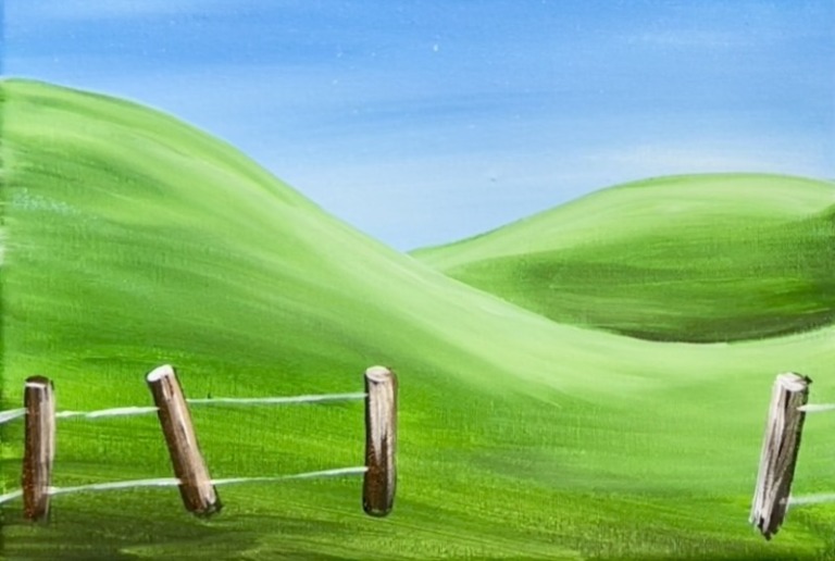 Firefly Meadow - Acrylic Painting Tutorial - Tracie Kiernan - Step By ...