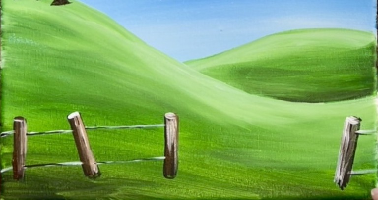 Firefly Meadow - Acrylic Painting Tutorial - Tracie Kiernan - Step By ...