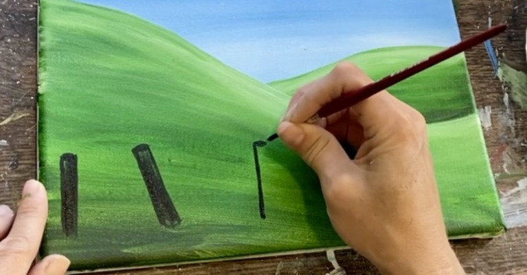 Firefly Meadow - Acrylic Painting Tutorial - Tracie Kiernan - Step By ...