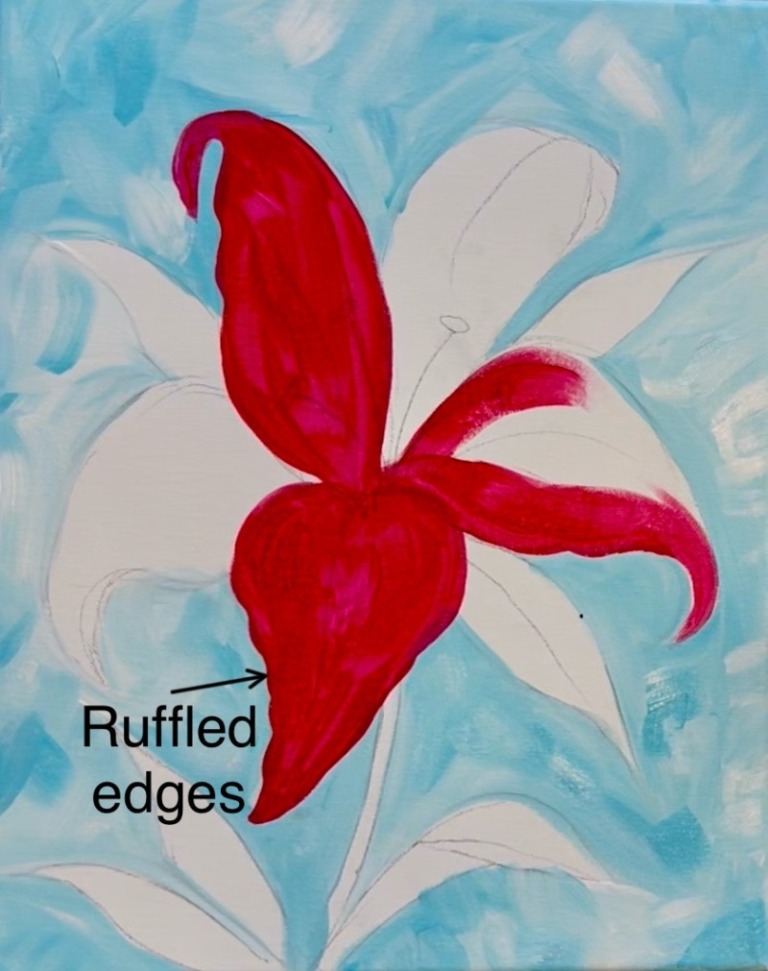 How To Paint A Stargazer Lily - Acrylic Tutorial - Tracie Kiernan ...