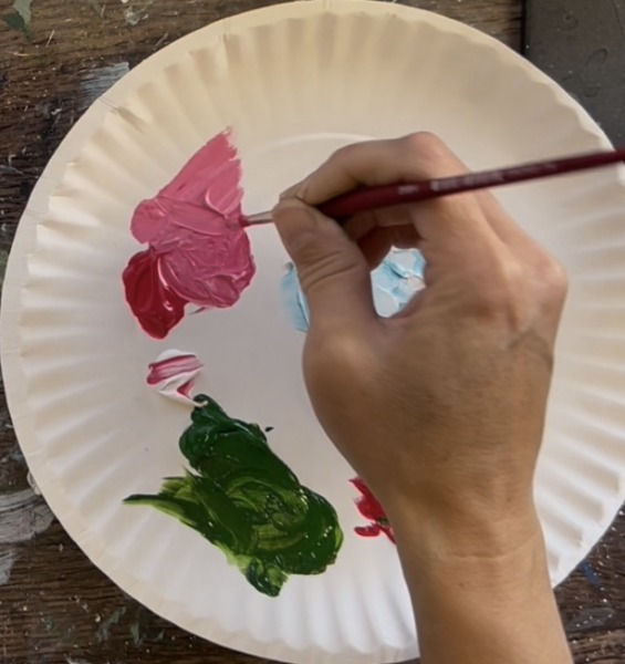 How To Paint A Stargazer Lily - Acrylic Tutorial - Tracie Kiernan ...