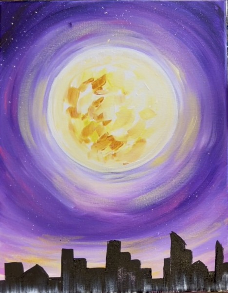 How To Paint "Moonlight Mischief" - Acrylic Painting Tutorial - Tracie ...