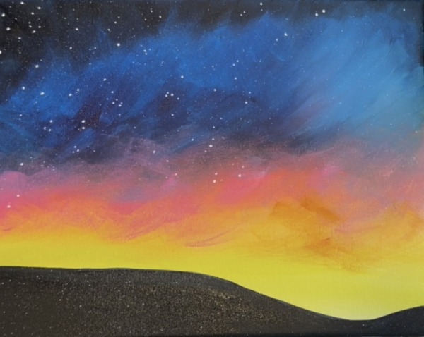 Following Yonder Star - Acrylic Painting Tutorial - Tracie Kiernan ...