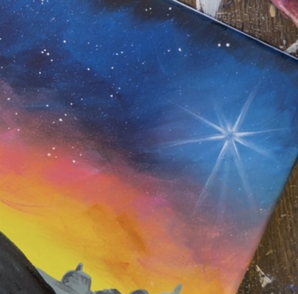 Following Yonder Star - Acrylic Painting Tutorial - Tracie Kiernan ...