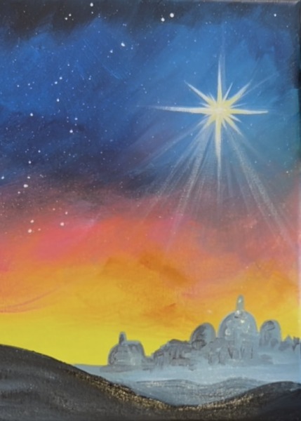 Following Yonder Star - Acrylic Painting Tutorial - Tracie Kiernan ...
