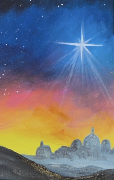 Following Yonder Star - Acrylic Painting Tutorial - Tracie Kiernan ...